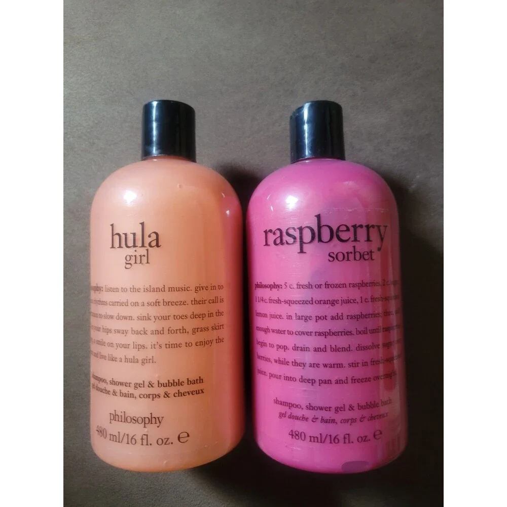 Philosophy | Bath & Body | Philosophy Hula Girl Raspberry Sorbet 3in ...